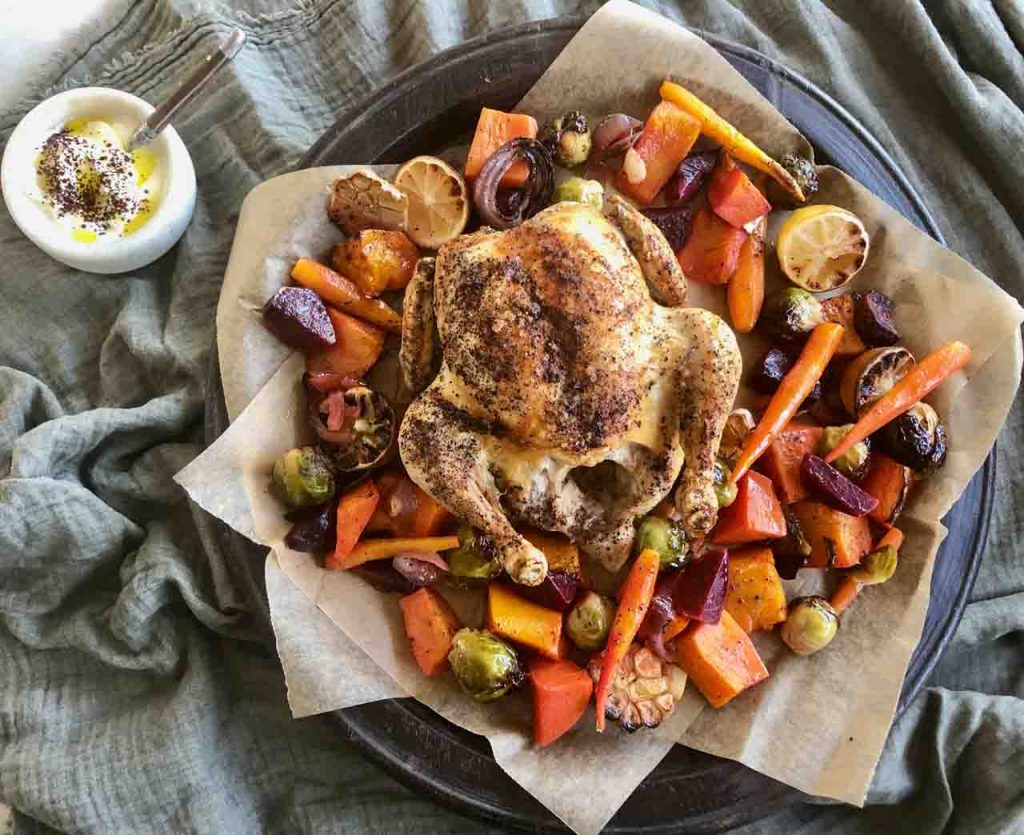 Roast Chicken with Sumac Seasoning – The Bare Bird
